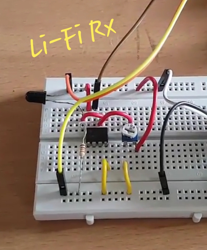 DIY Li-Fi Using Arduino Uno - Mechatronics LAB- Internet Of Things