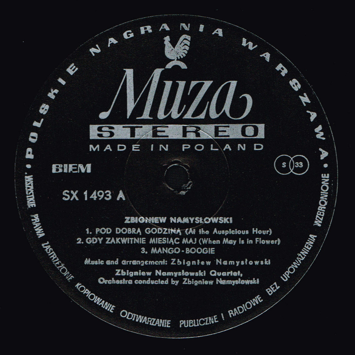 Polskie Nagrania Muza - logo and label variations, dating guide - part ...