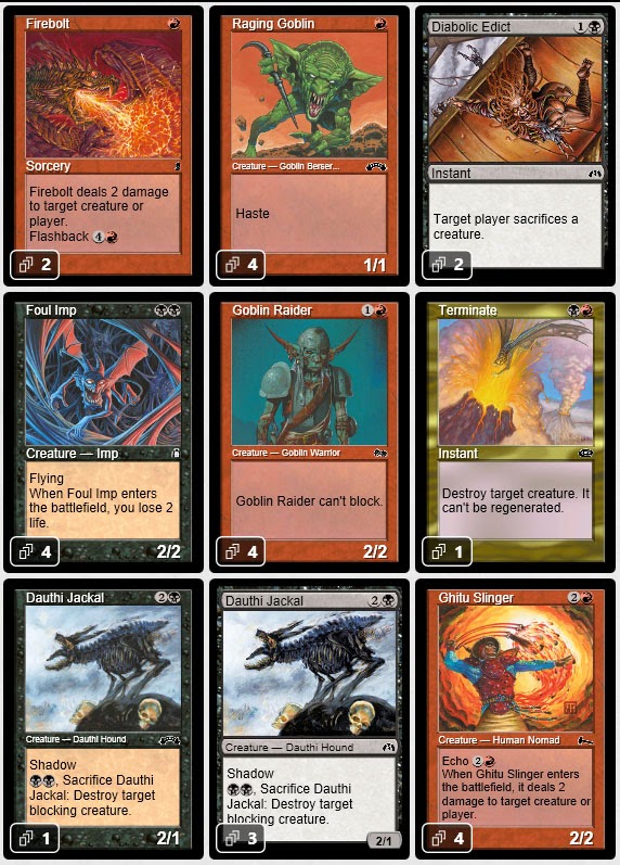 Magic the Gathering Adventures: [Legacy] Badlands Legacy Stash Deck 1 ...