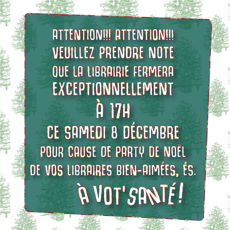 Librairie Planète BD: Message important!