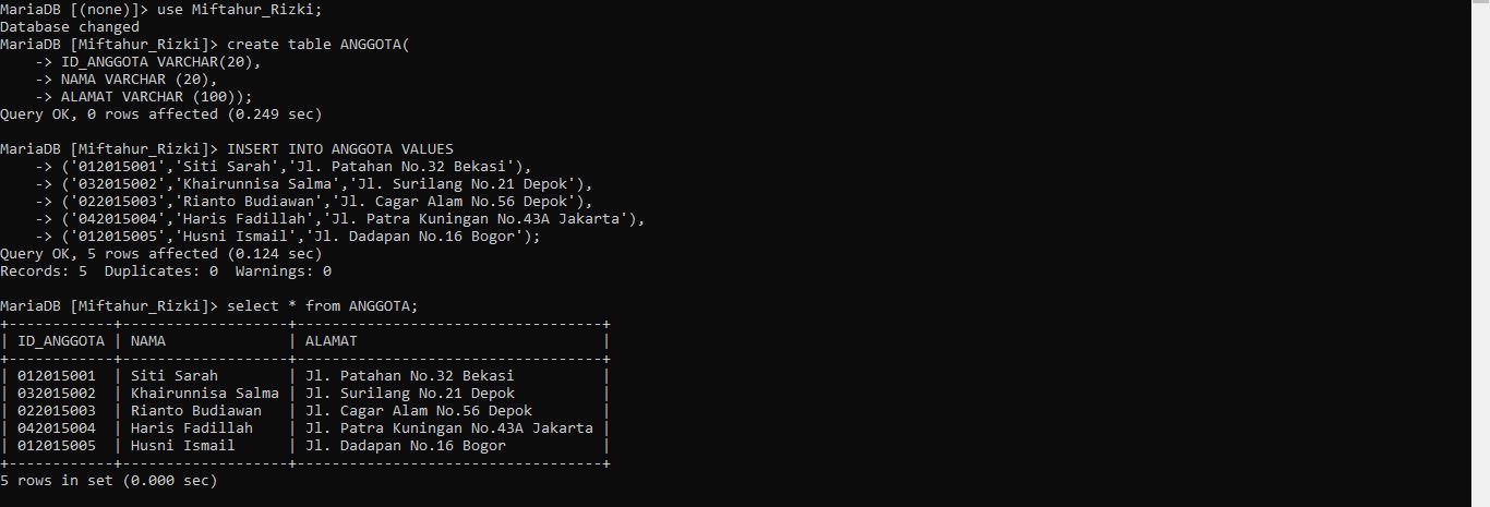 Membuat Database Menggunakan Syntax Mysql Dengan CMD di Windows 10