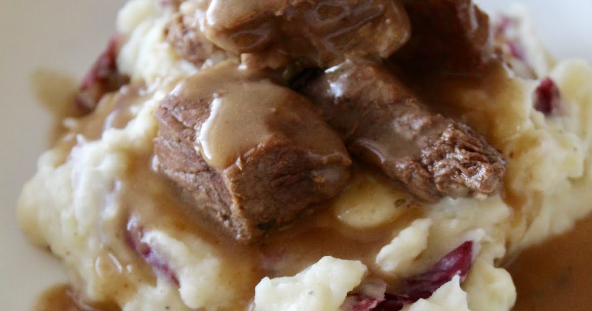 Slow Cooker Roast Beef Bites with Gravy
