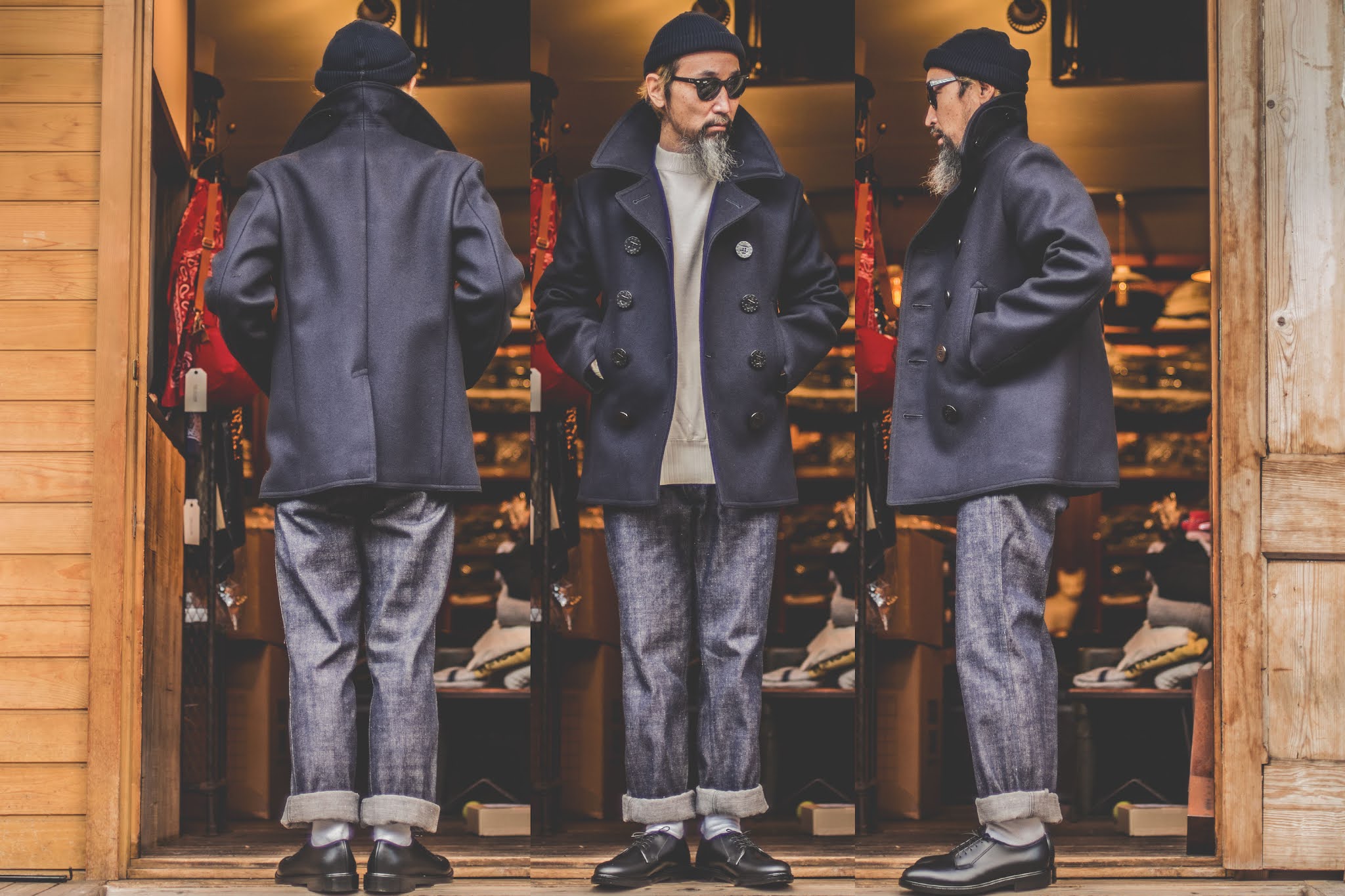 BUZZ RICKSON’S "PEA-COAT, NAVAL CLOTHING FACTORY" - セレクトショップ リズム横浜 オンラインストア