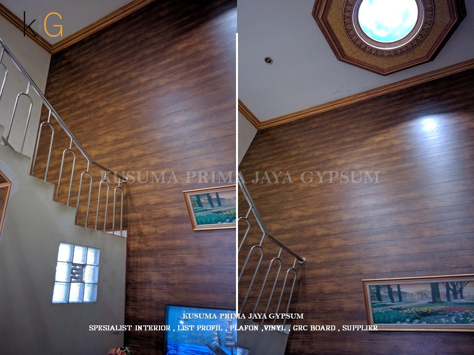 Project Pemasangan Pvc Pada Dinding & List PVC ( Kutabumi, Kab. Tangerang )