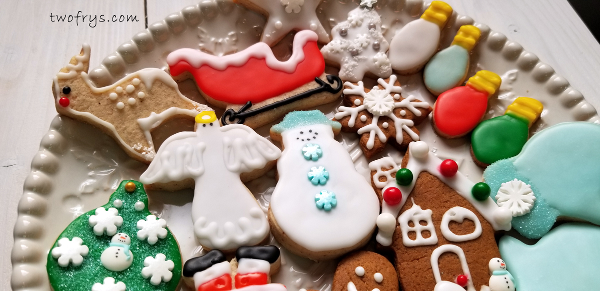 Two Frys: Mini Christmas Cookies