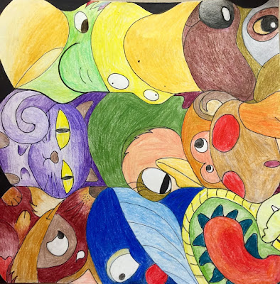 Kids Art Market: Tessellation Pattern Project