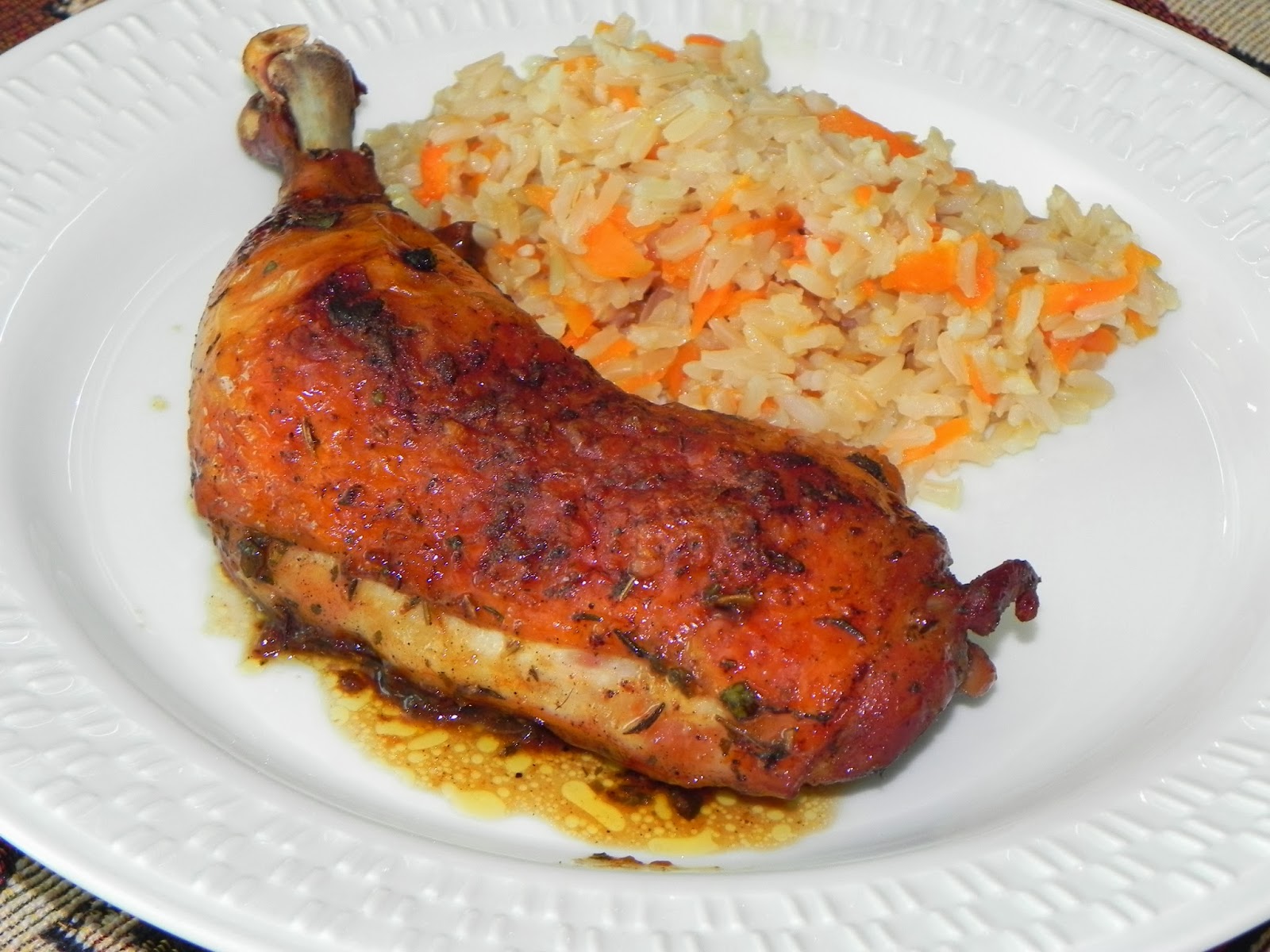 Frango Assado com Frango Assado com