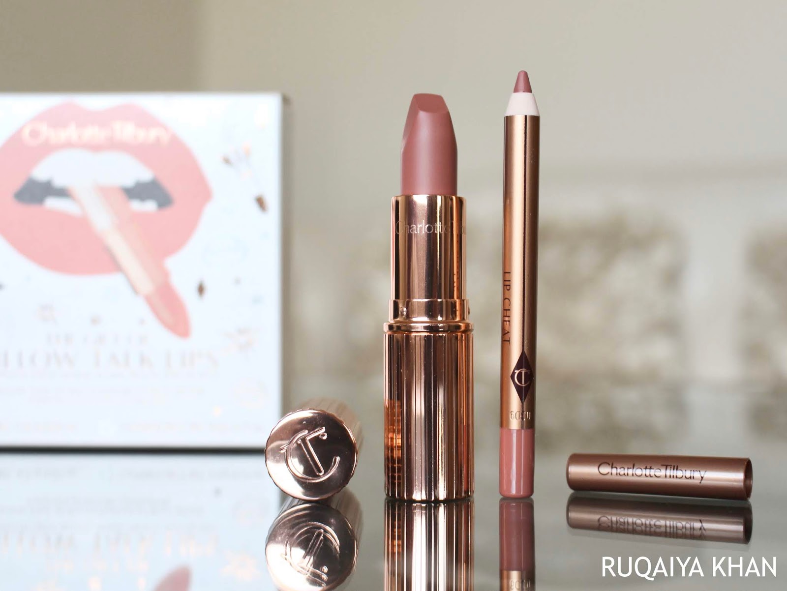 Ruqaiya Khan: CHARLOTTE TILBURY - The Gift of Pillow Talk Lips ...