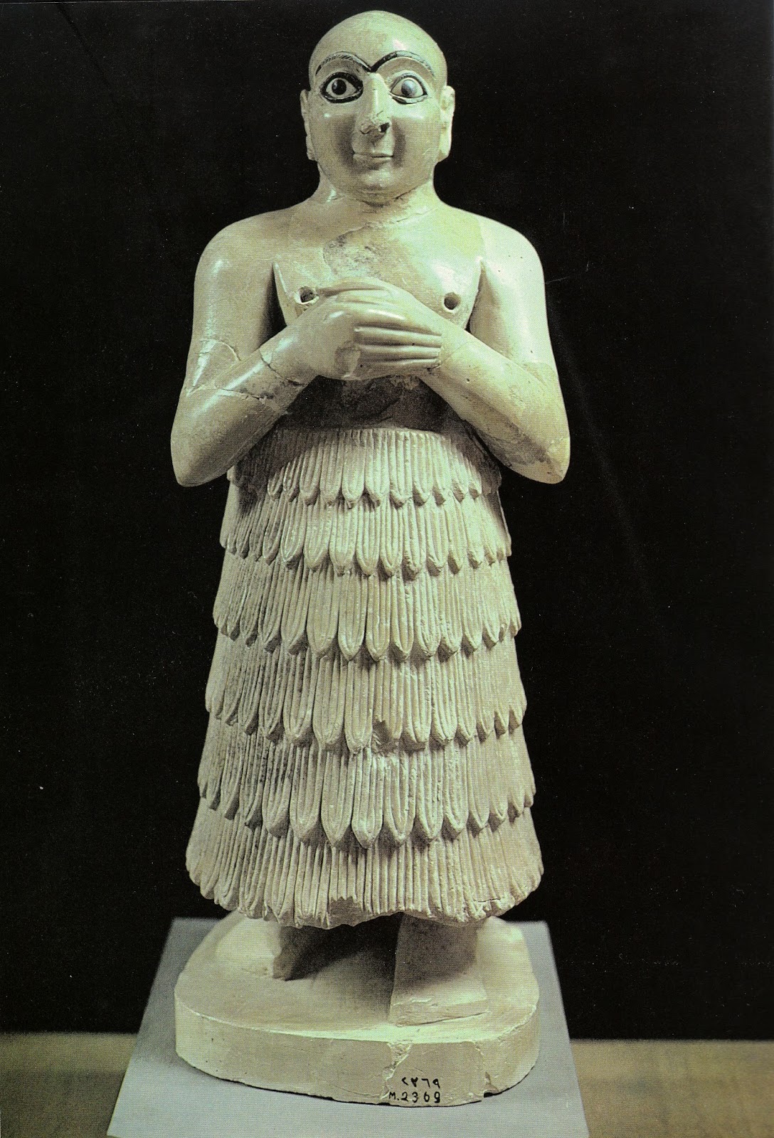 Born In Damascus: The National Museum of Damascus: a Statue from Mari