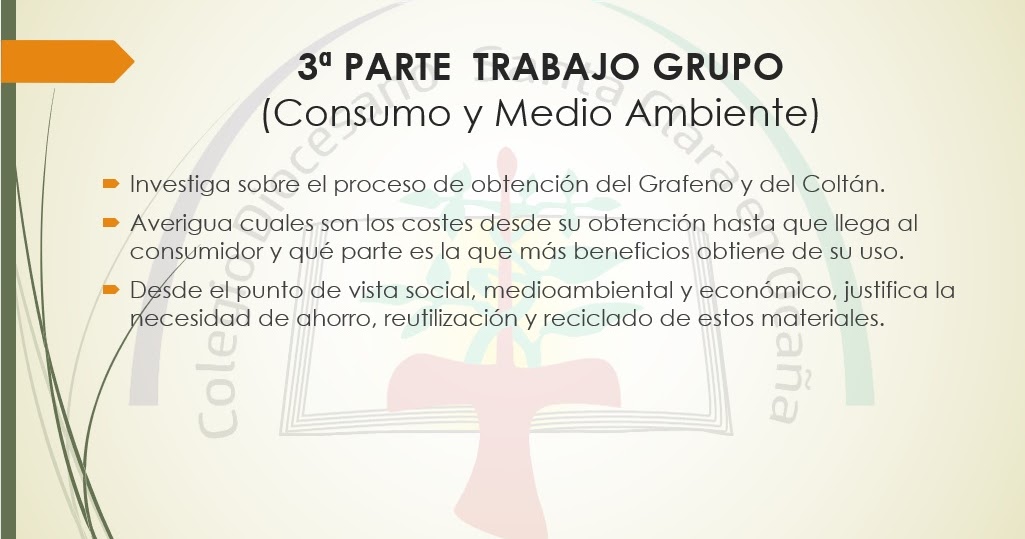 3ª Parte: Consumo y Medio Ambiente 4ºB