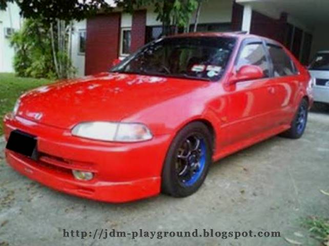 JDM: EG9 Original Mugen Lip - Post Installation