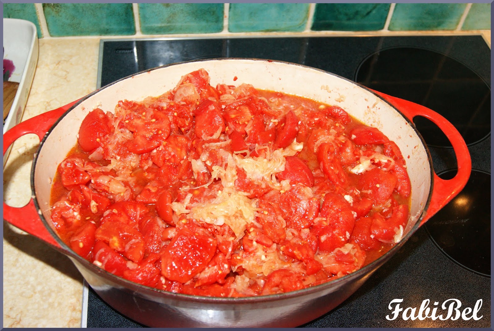 Pipounet et Poupinette: Le coulis de tomates au basilic.