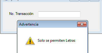 Solo Letras en los Textbox C# - Windows Forms - DevCate Programación Web
