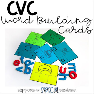 CVC Hands on Bundle - Supports for Special Students