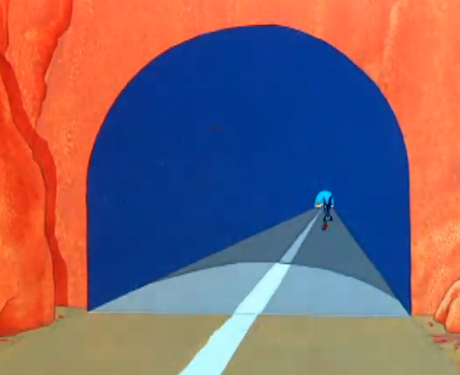 View From The Northern Wall: Road Runner Escapes