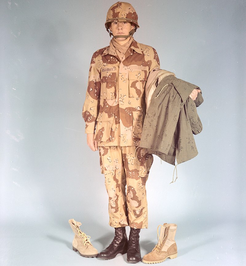 US ARMY BLOG: DBDU CAMO (desert battle dress uniform)