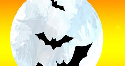 Bats for Halloween - Paper Piecing
