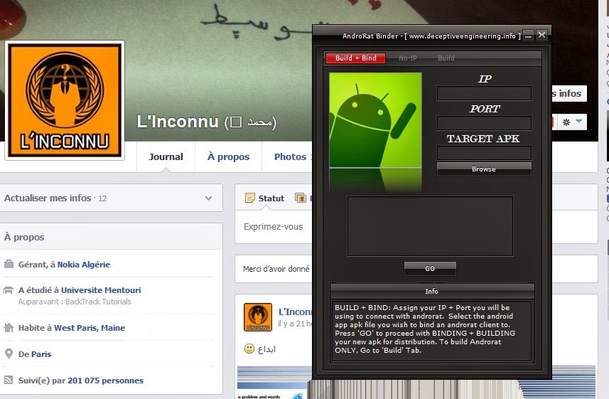 اختراق نضام الاندرويد اصبح حقيقة Android RAT - Dz Security