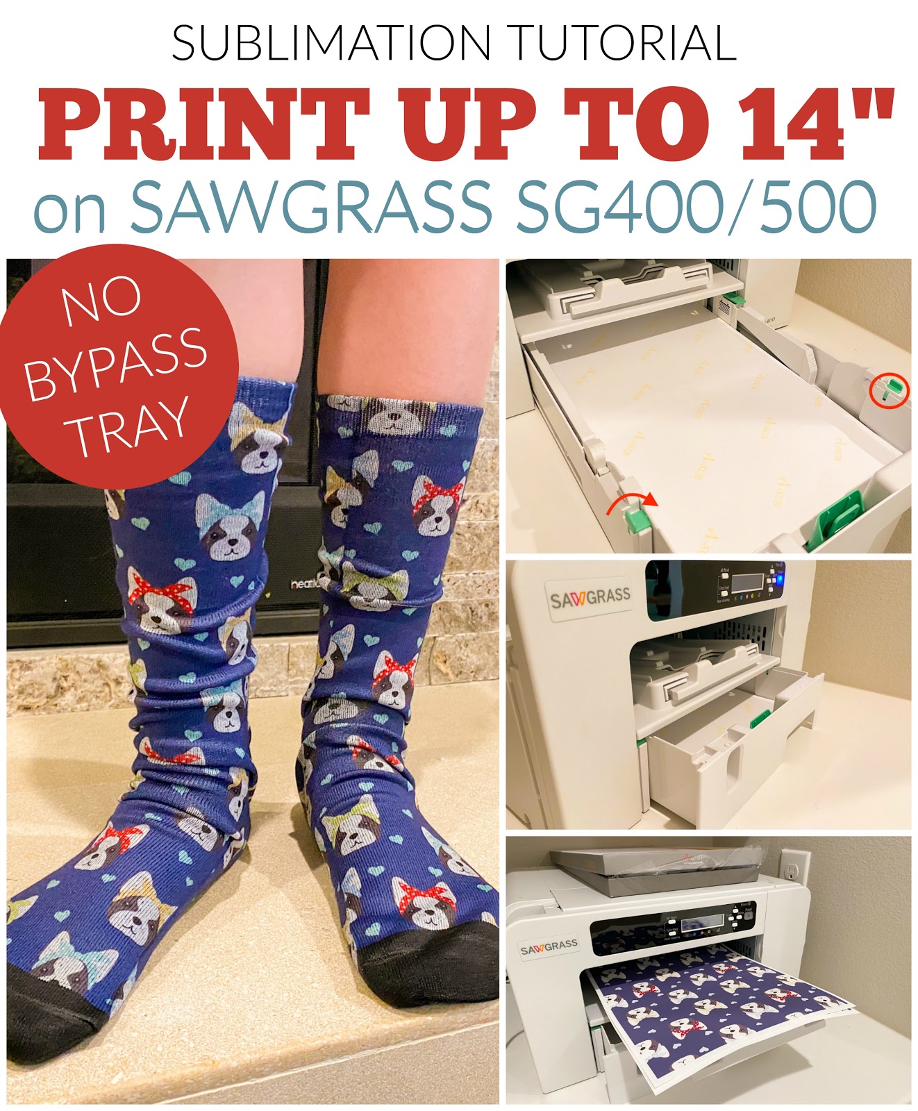 How To Print Longer On Sawgrass SG400 Sublimation Printer without A Bypass Tray Silhouette how-to-print-longer-on-sawgrass-sg400-sublimation-printer-without-a-bypass-tray-silhouette
