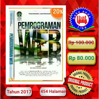 Buku Pemrograman WEB Edisi Revisi + CD > Priyanto Hidayatullah ...