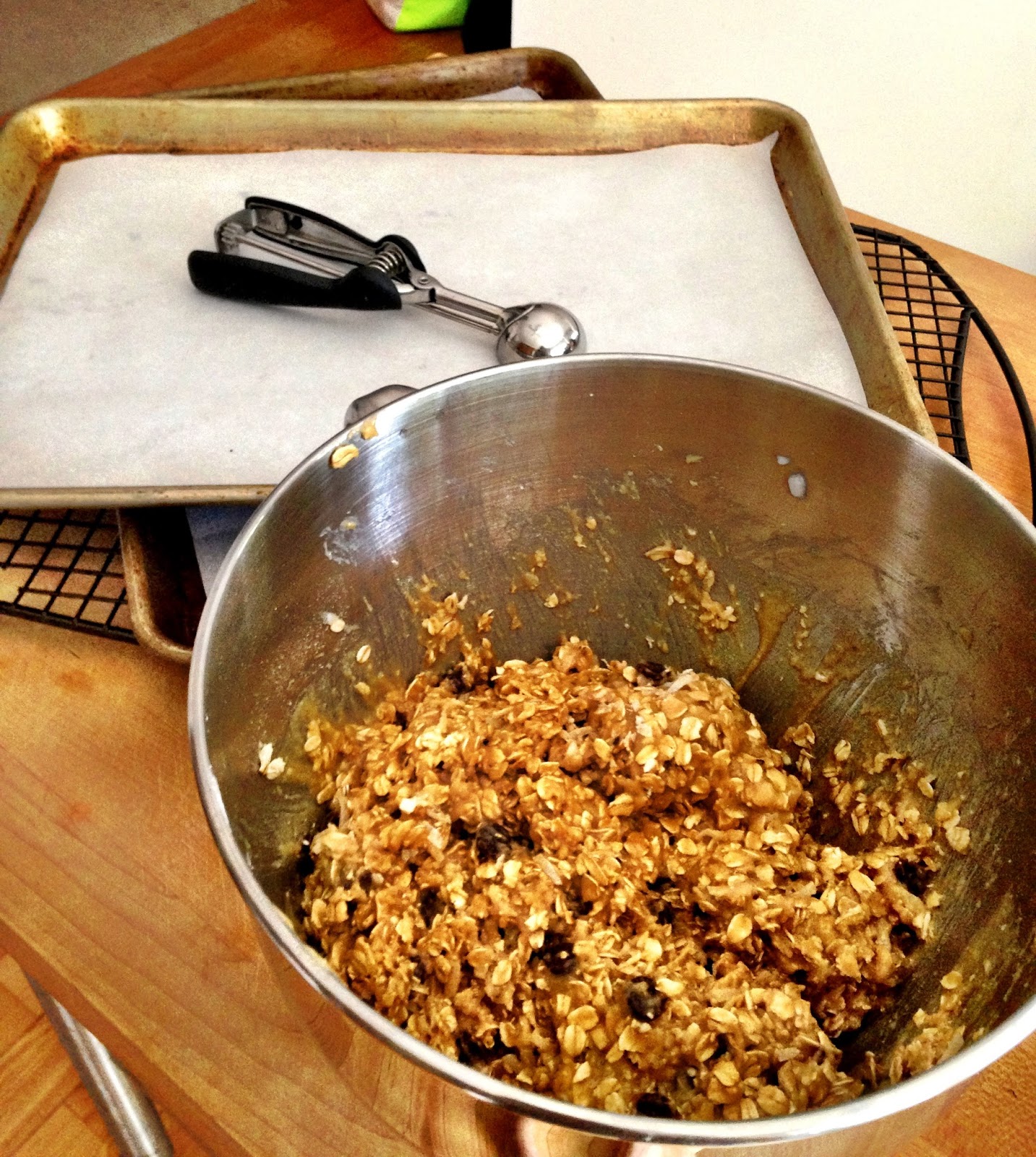 iced everything.: Coco-Loco Oatmeal Cookies!