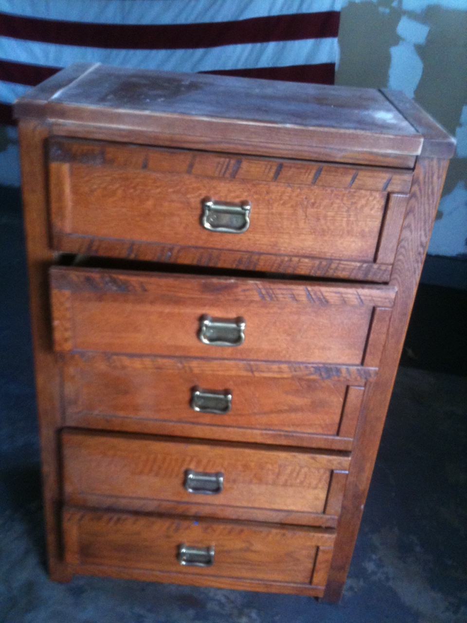 West Furniture Revival: INDUSTRIAL DRESSER REDO WITH DIY PULLS AND ...