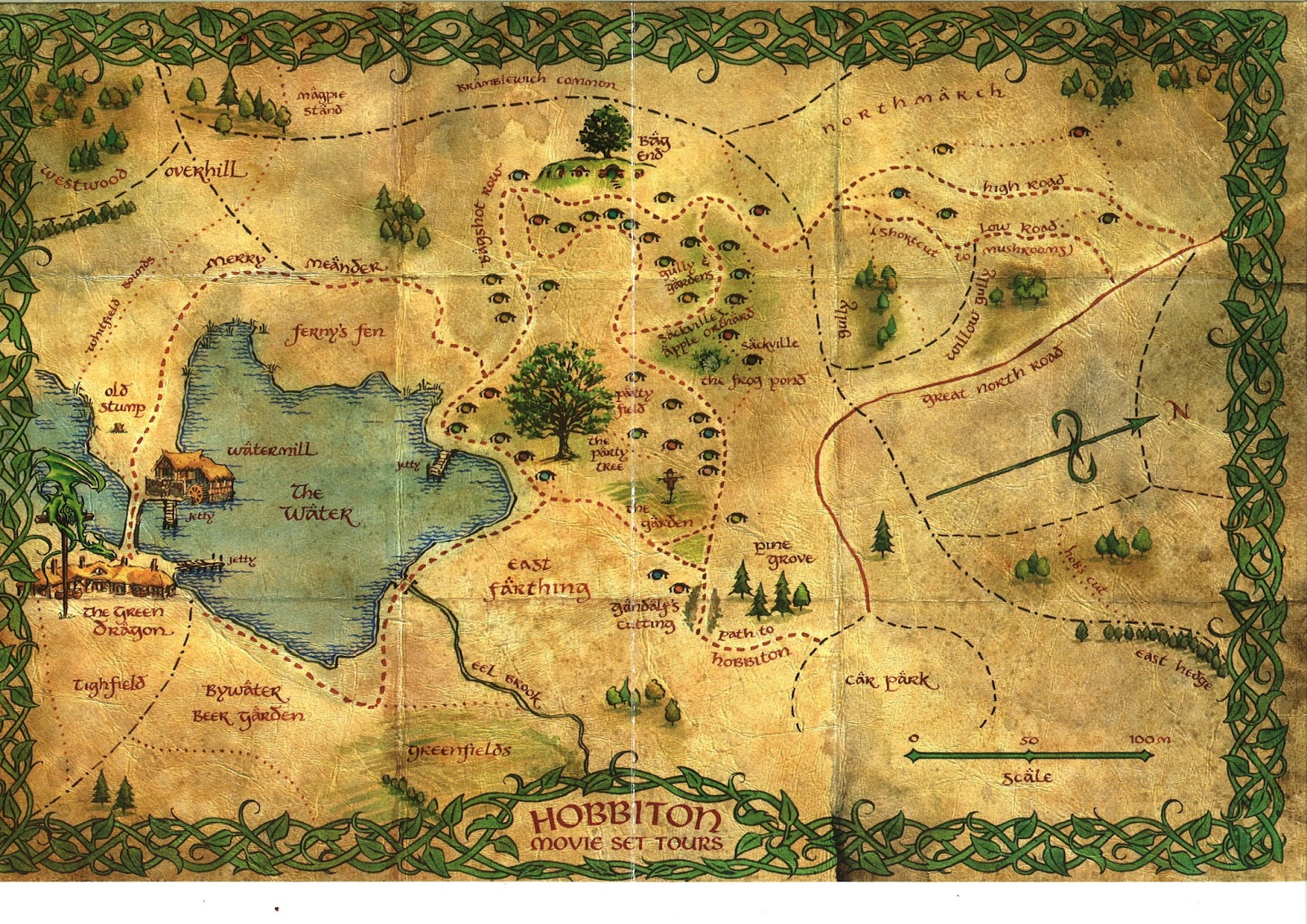Hobbiton Map