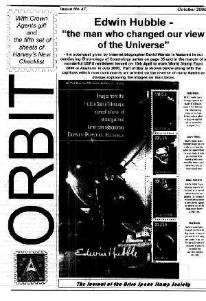 Astro space Stamp Society: Orbit Magazine issues 41-50