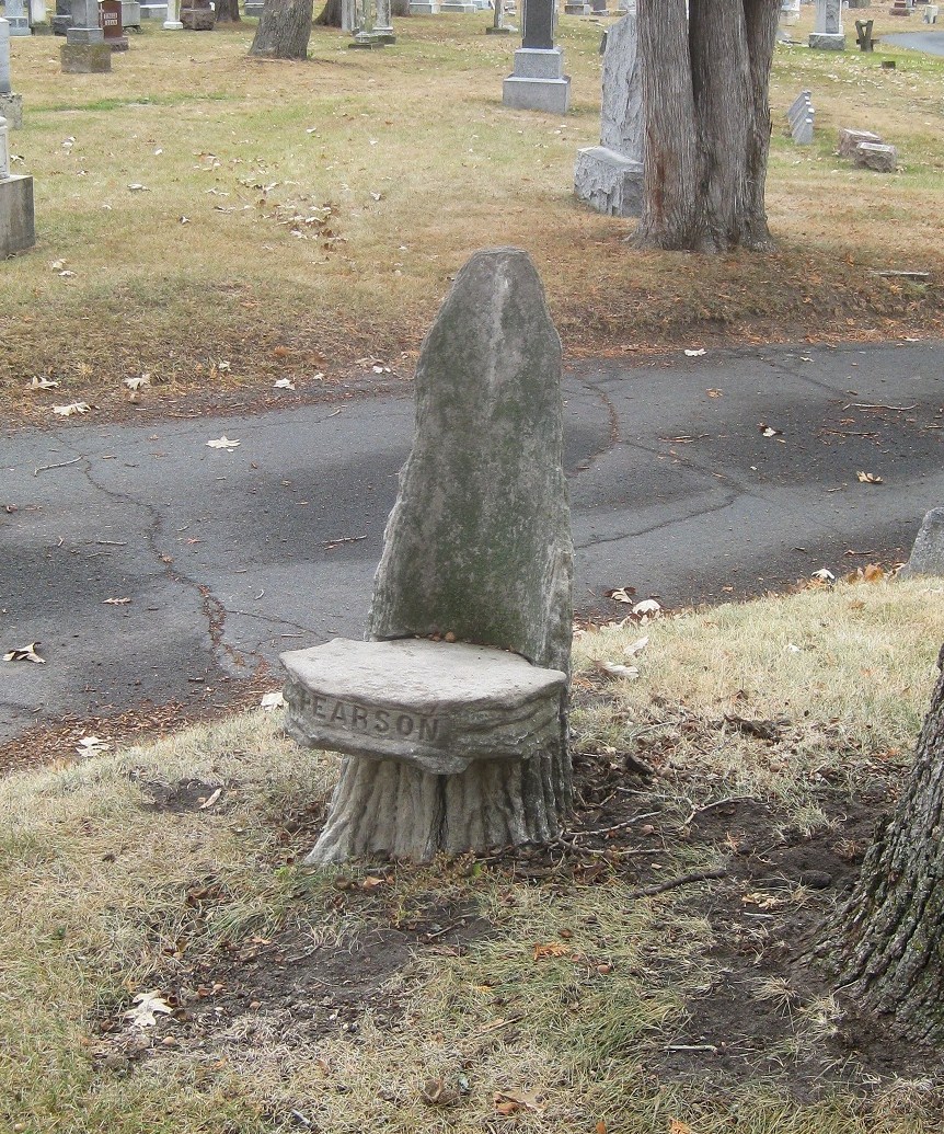 Detritus of Empire: Tree Shaped Tombstones-Pull up a Chair