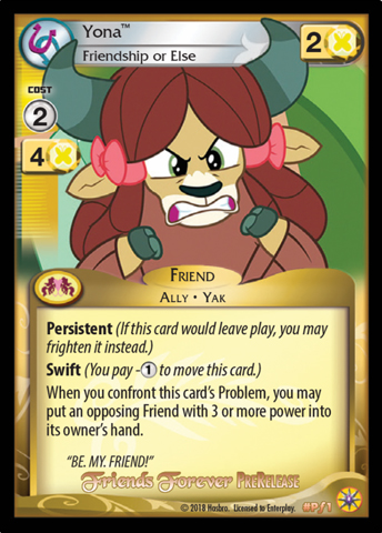 MLP Yona, Friendship Or Else CCG Cards | MLP Merch