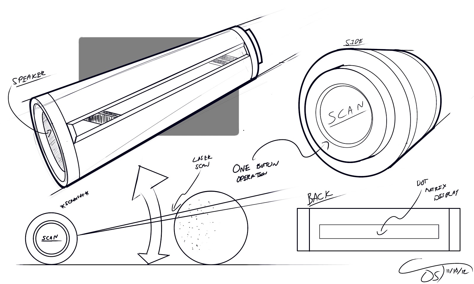 Complx Design: D19 - Another Produce Scanner