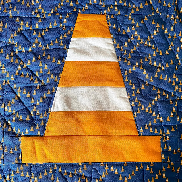 Quilting Mod : Traffic Cone Quilt