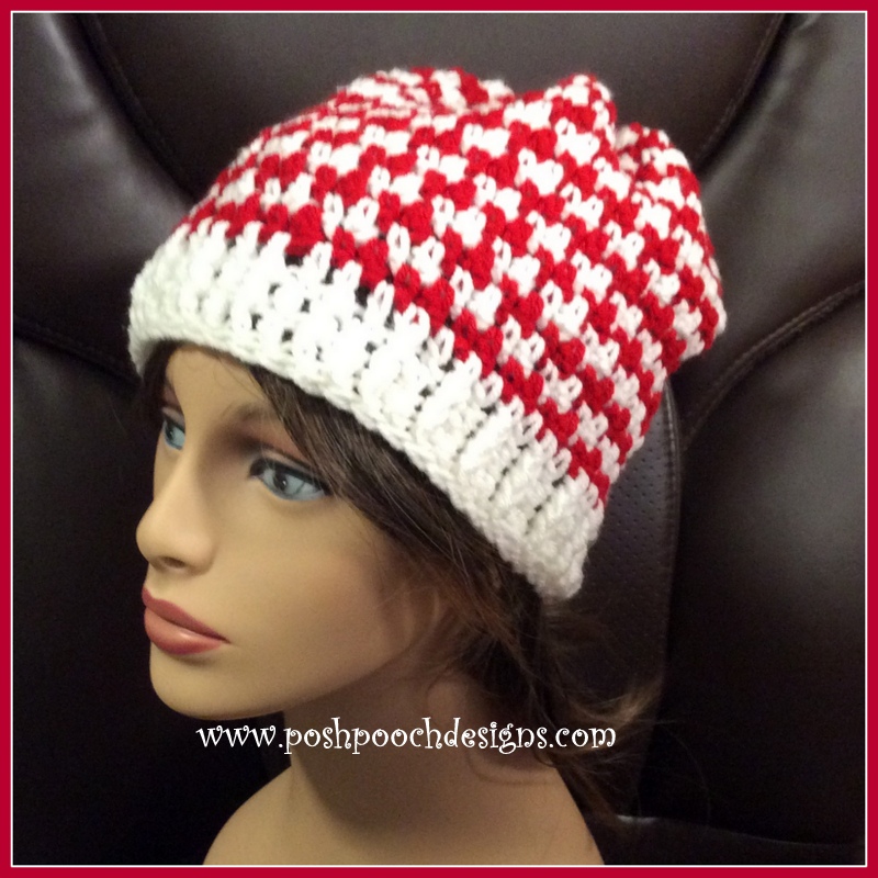 Posh Pooch Designs : Hounds Tooth Hat Crochet Pattern | Posh Pooch Designs