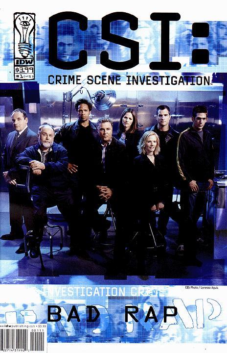 POP CULTURE SHOP: CSI CRIME SCENE INVESTIGATION #1 COMIC BOOK ASHLEY ...
