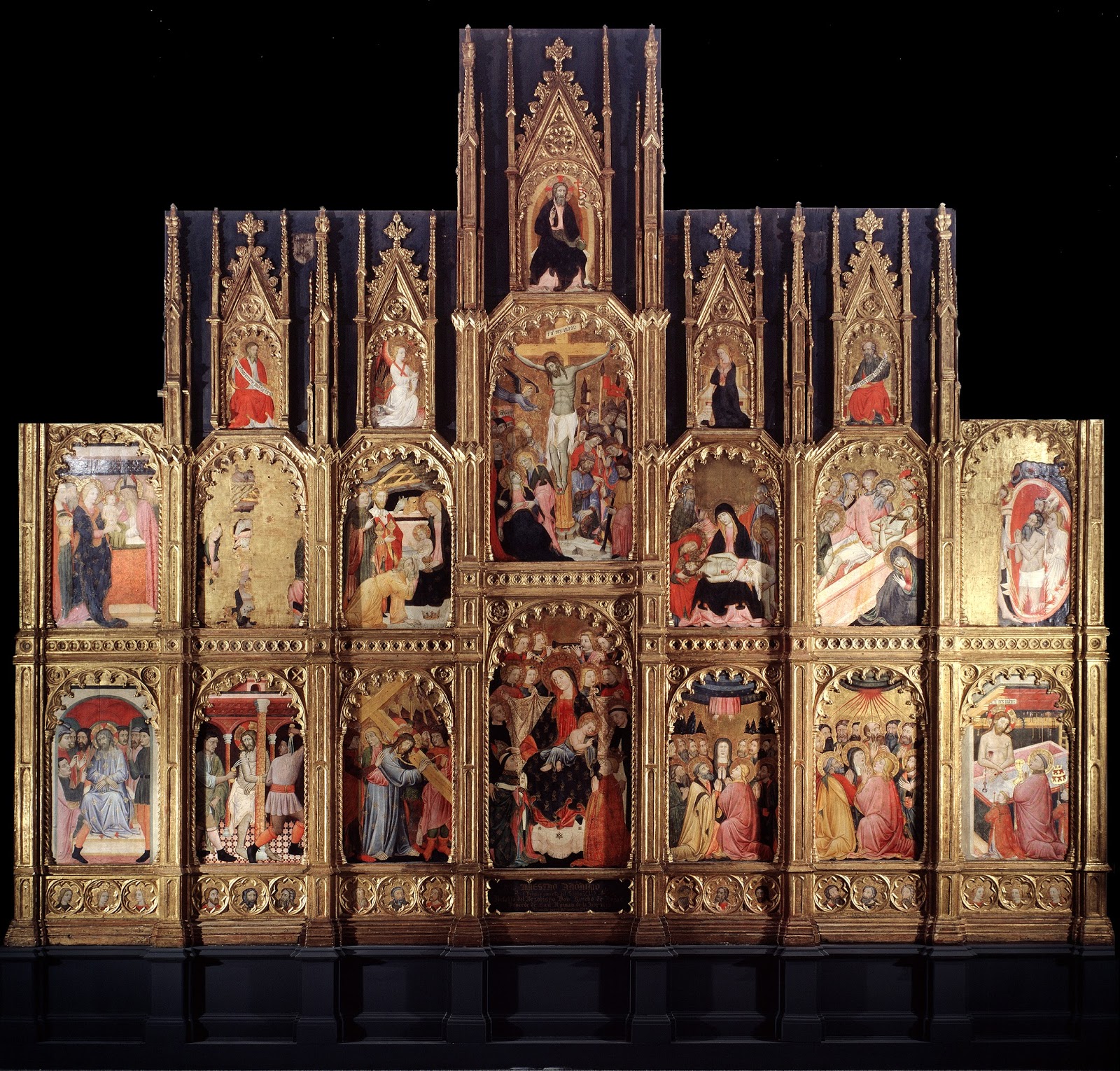 Imágenes: Retablo gótico. Juan rodríguez de Toledo
