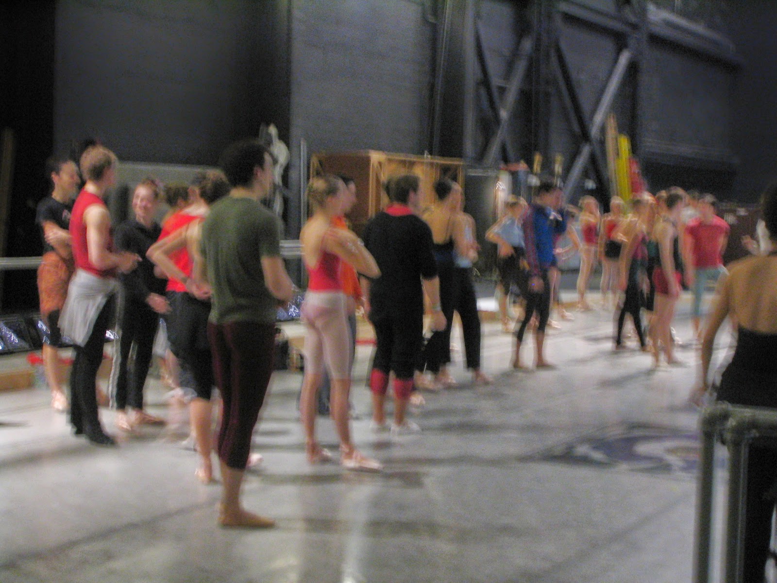 Life of a Freelance Dancer: The Frightful First Day of Work