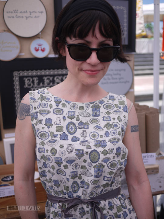 Urban Fieldnotes: Cross-Stitching in Style — Kimberly Scola of Chez ...