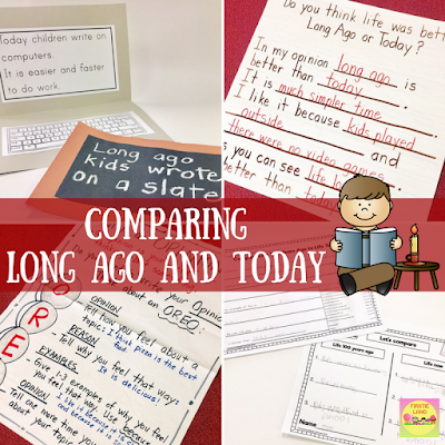 Firstieland: Long Ago And Today Activities