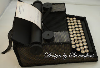 SaCrafters: cardboard typewriter