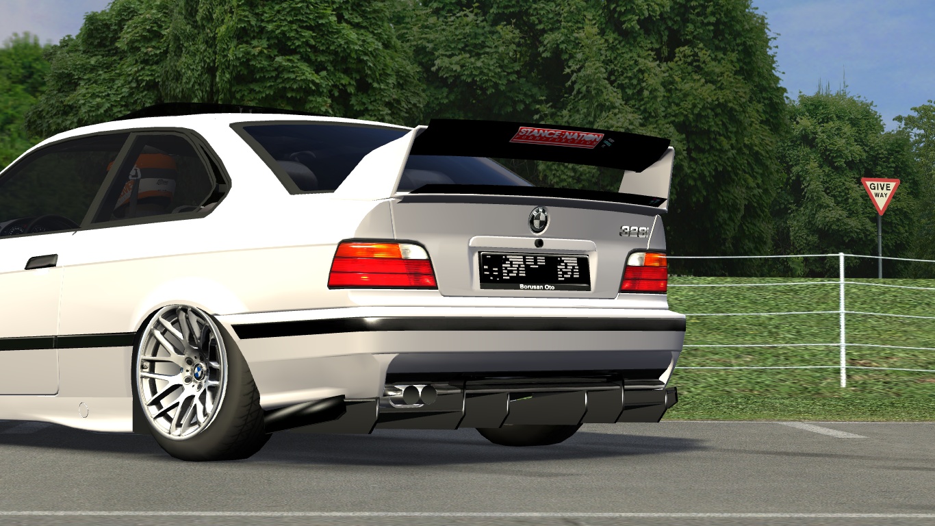 LFS BMW E36 COUPE STANCE YAMASI - Lfs Yamaları Yenii