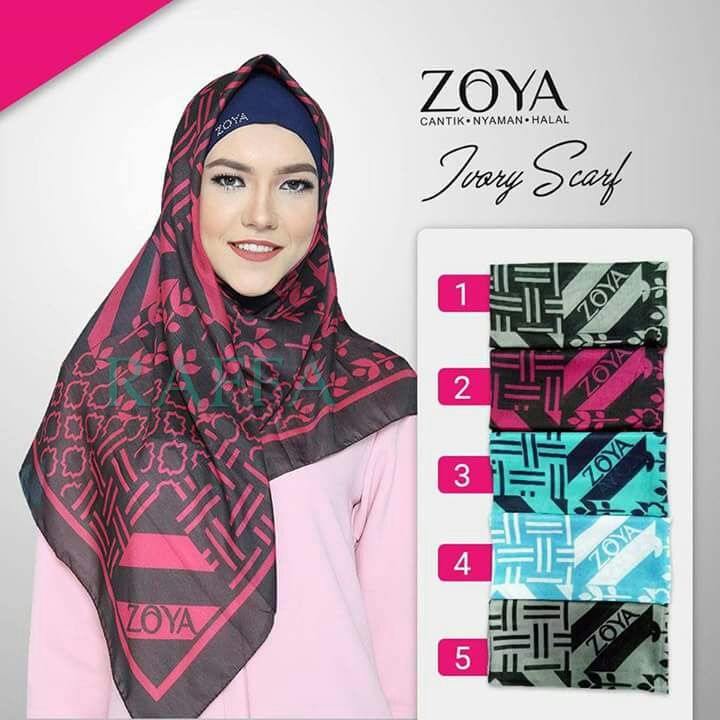 Terbaru 55 Hijab Zoya Terbaru