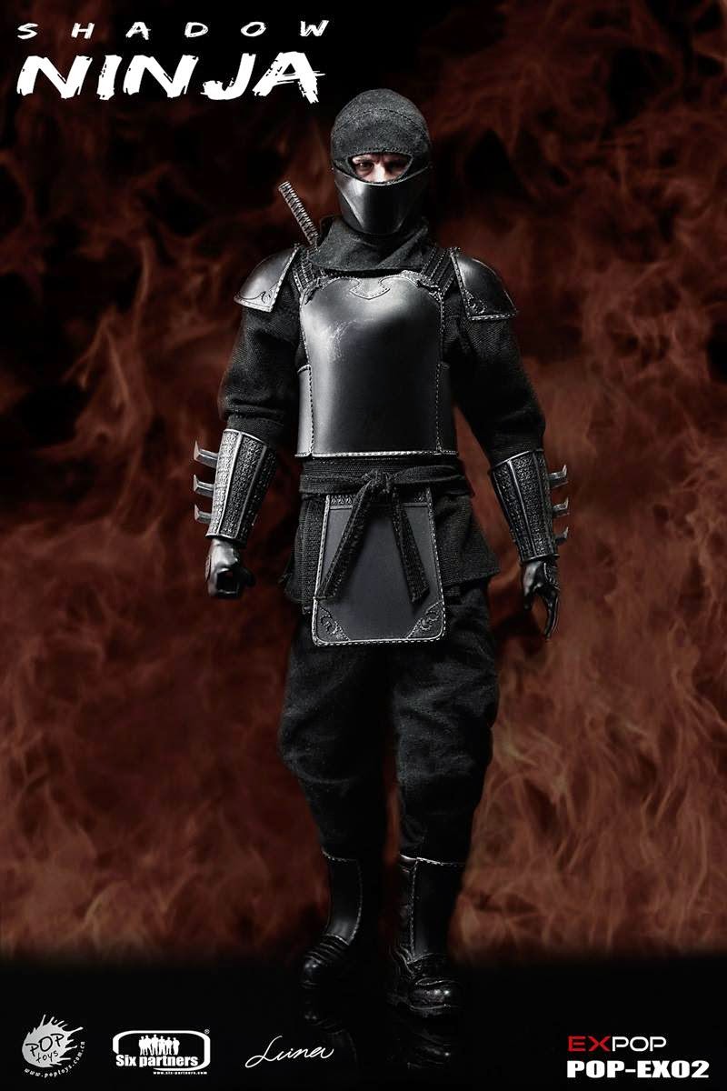 toyhaven: Check out this POP Toys 1/6 scale Shadow Ninja Figure Set ...