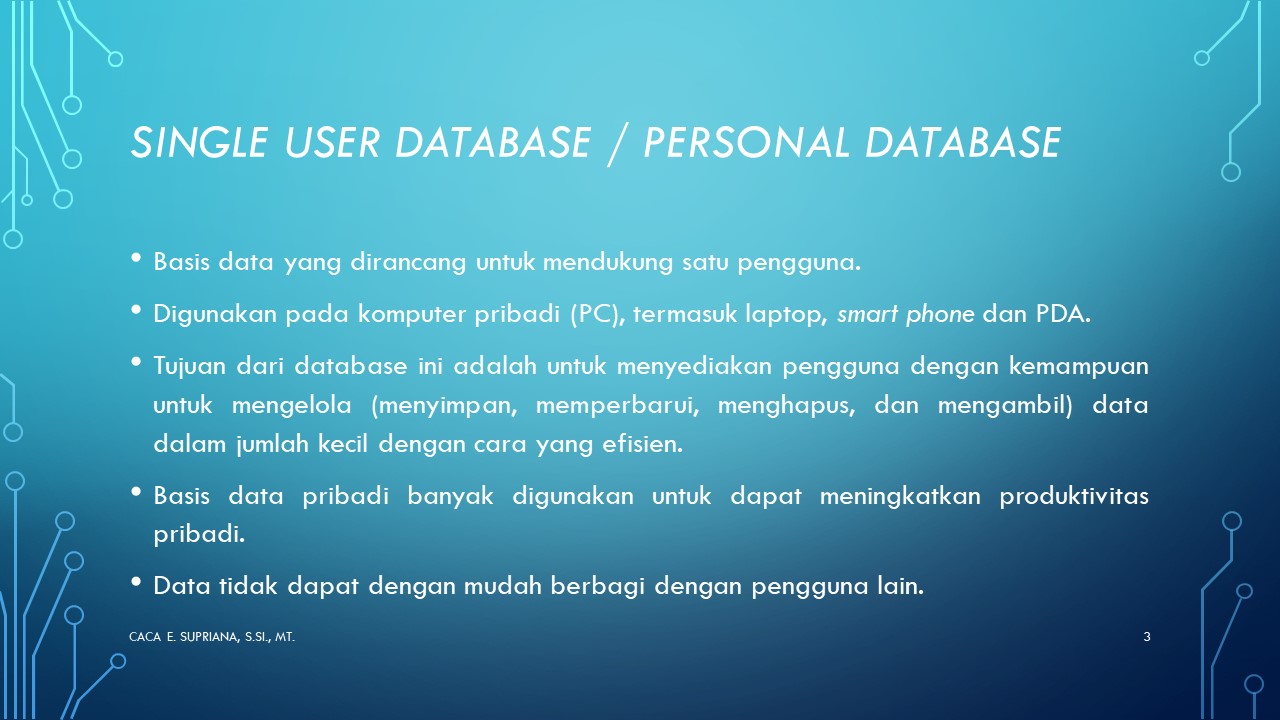 IF164106 - Pengaksesan Basis Data [2] Aplikasi Basis Data