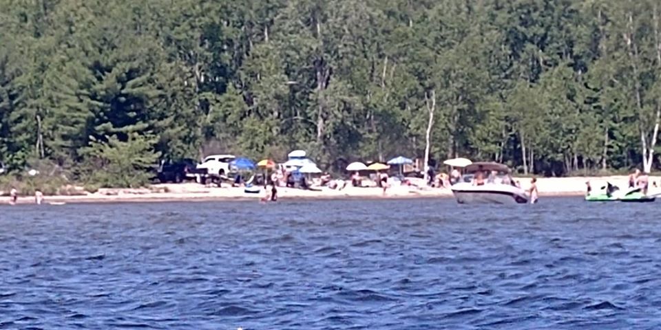 Lac Simon "One Lake - One Chance": Covid-19 #5: Les plages SEPAQ ...