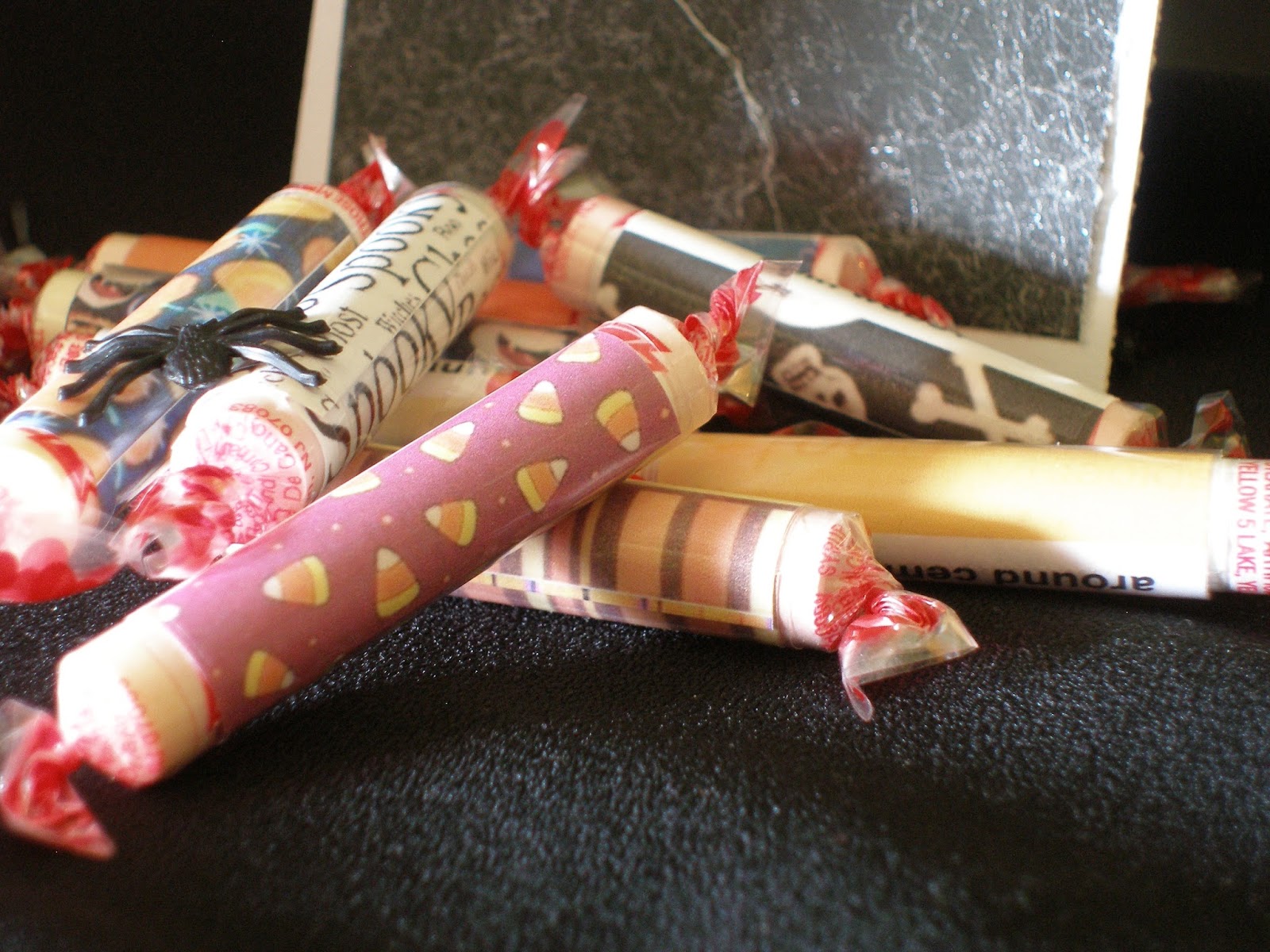 Ink Rust and Sawdust: Halloween Smarties Riddle Box