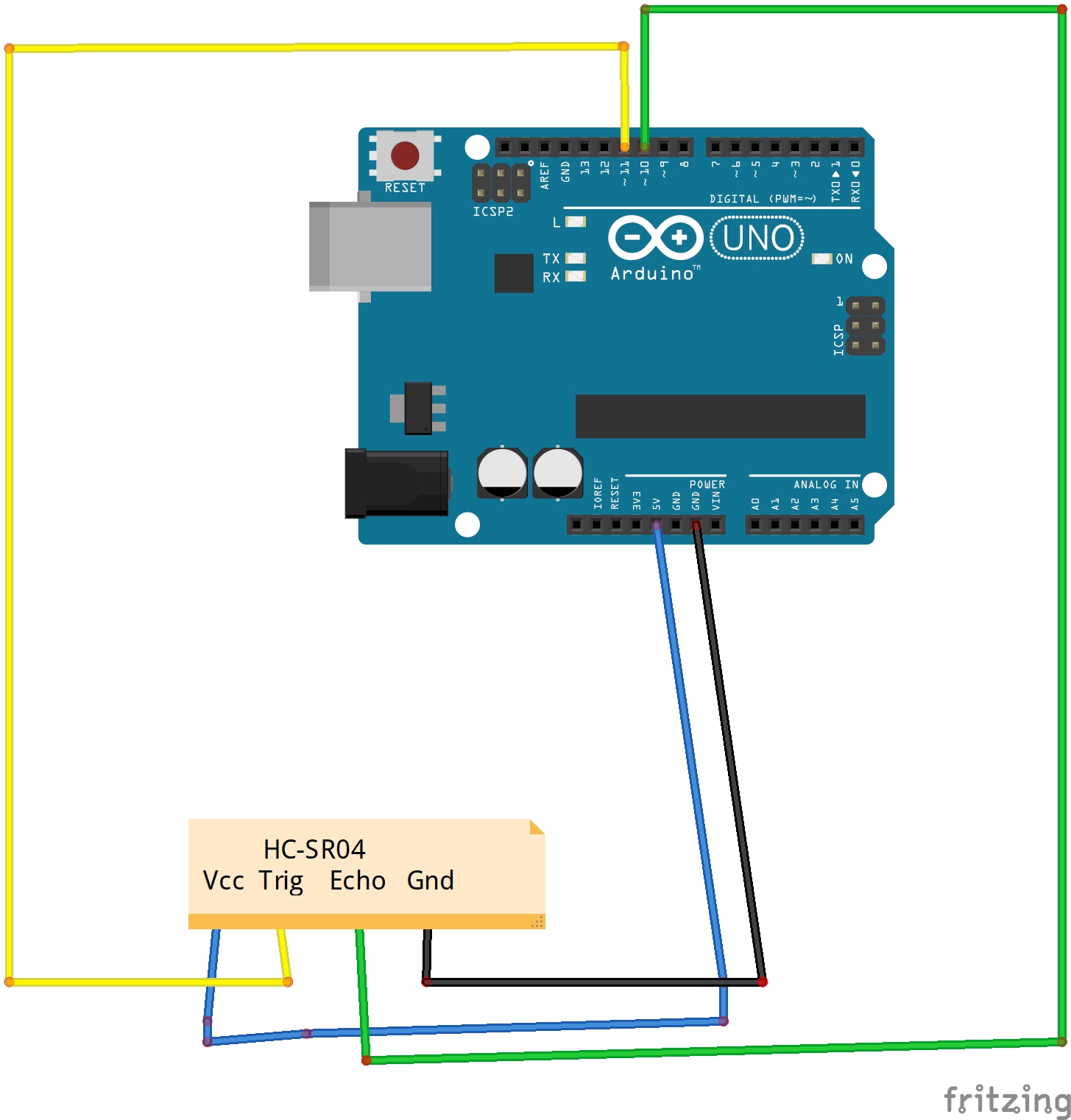 Arduino hand gesture Game project - Replica of flappy bird for Arduino ...