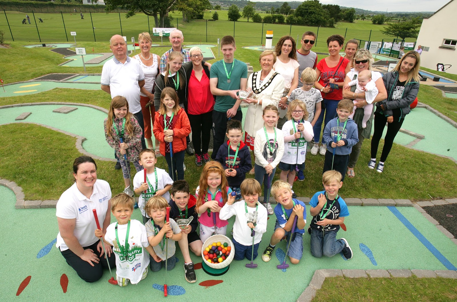 Mid and East Antrim Parks and Open Spaces: Centenary Field declaration ...