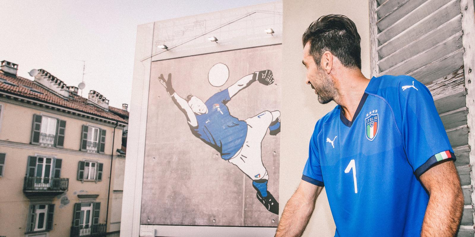 Italy 2018 Home Kit Released - Footy Headlines