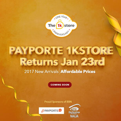 Great news PayPorters! The PayPorte 1kStore is back and we are a year ...
