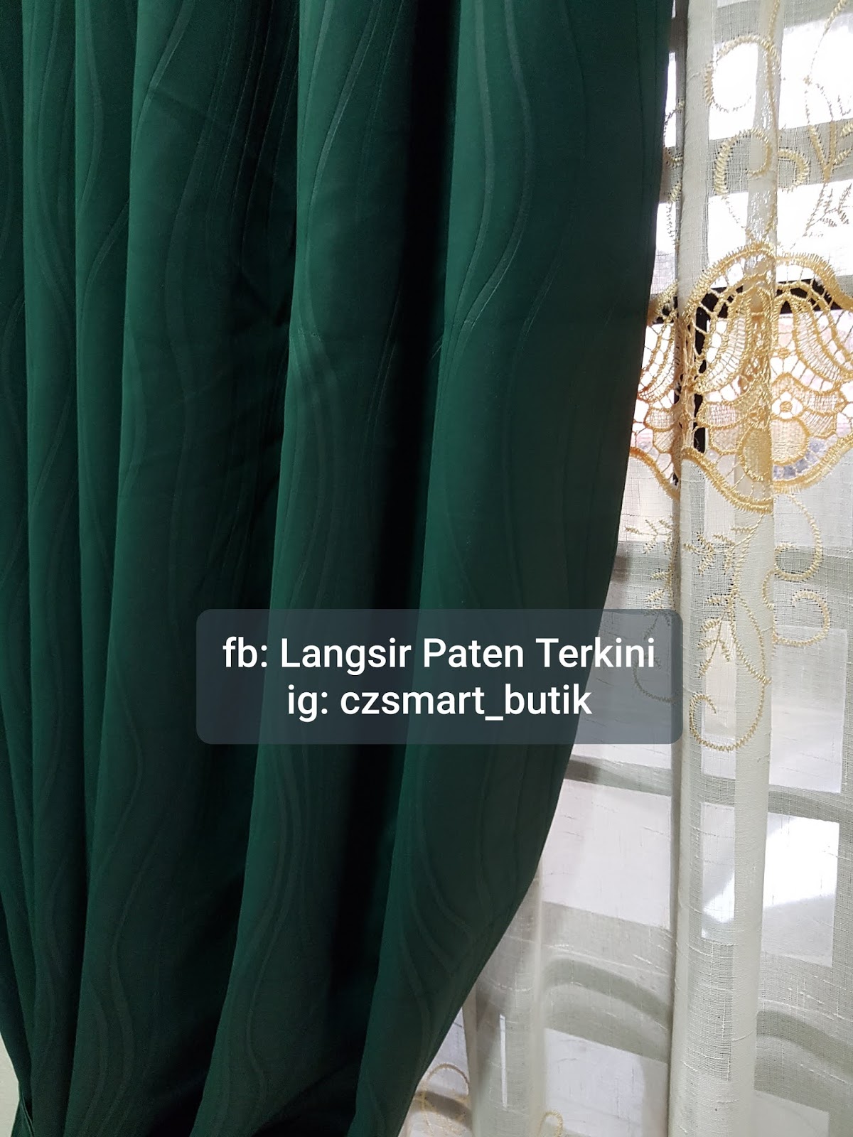 Langsir Paten Terkini.